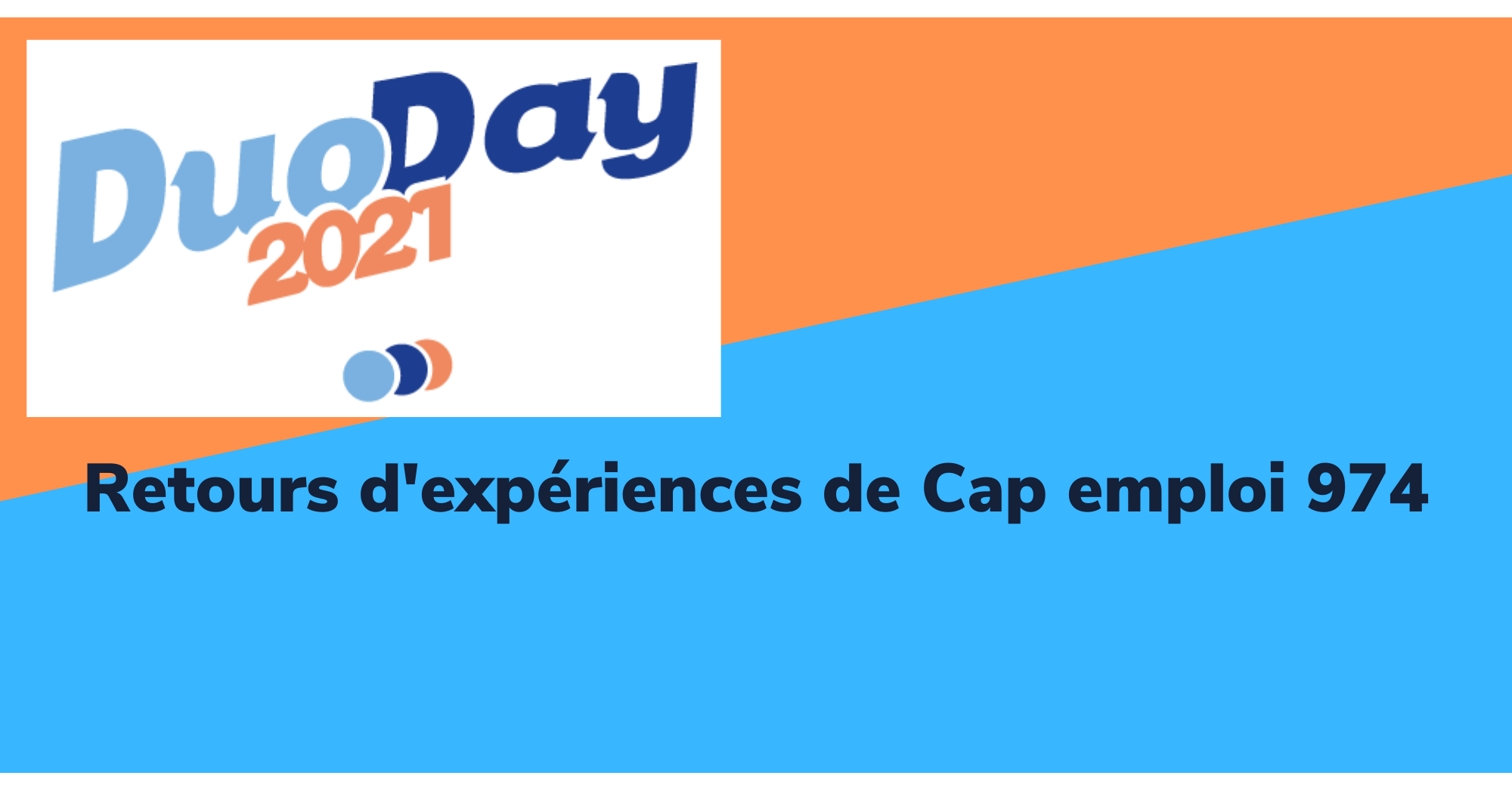 BILAN DUODAY 2021 - Cap emploi 974